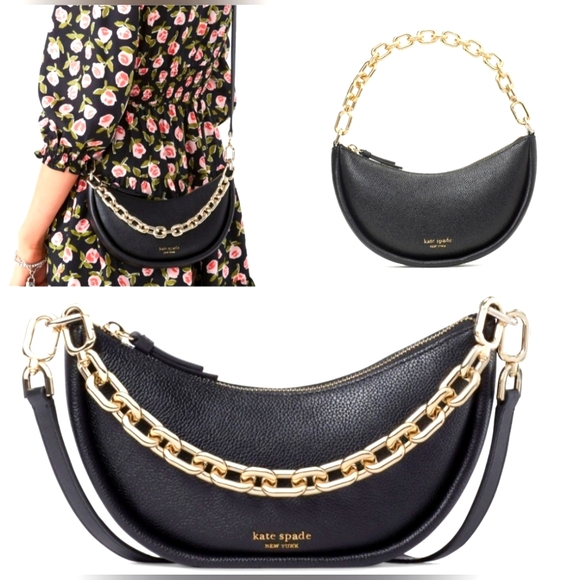 kate spade | Bags | Nwt Kate Spade New York Smile Pebbled Leather ...